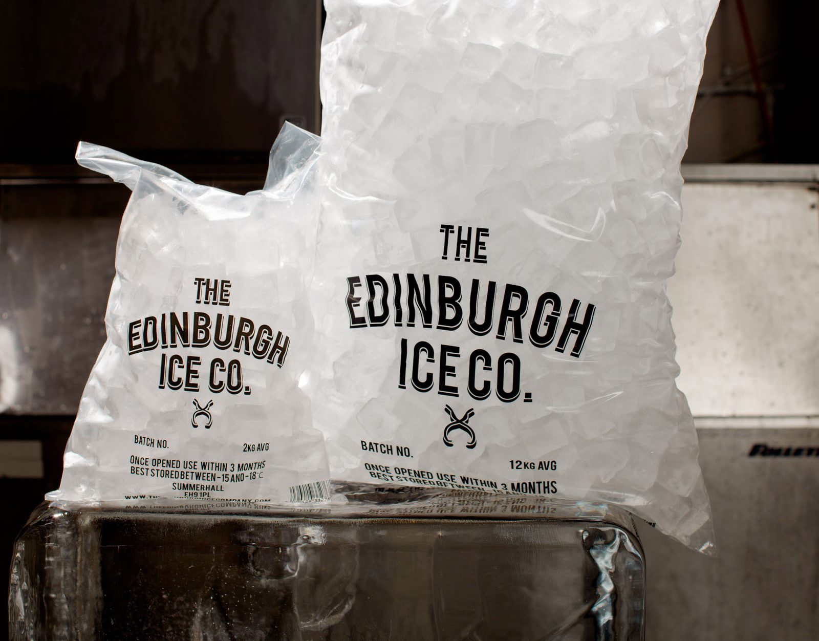 Cubed Ice The Edinburgh Ice Company